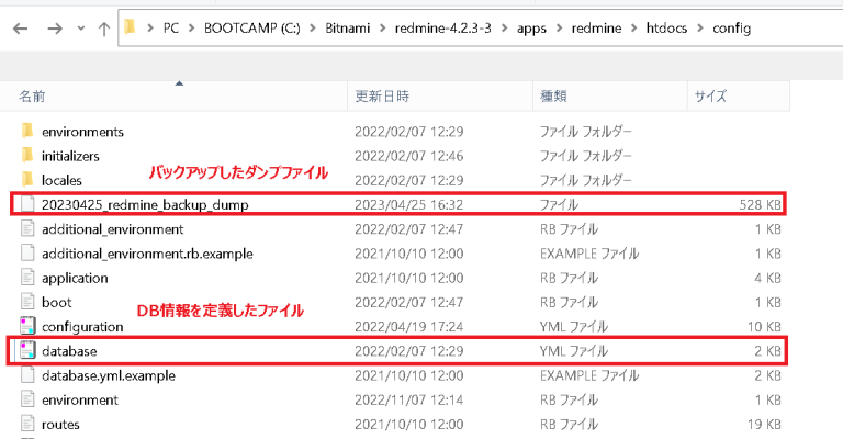 Bitnamiのredmineのmysqlサーバーのdbのバックアップ方法 Rails、redmine、javascript、jquery